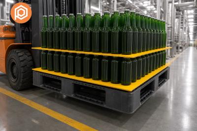 China Bottle Divider Tray for Beverage Shipping, Cellular Polypropylene Sheet, Corrugated Plastic Bottle Insert Tray Protective for sale