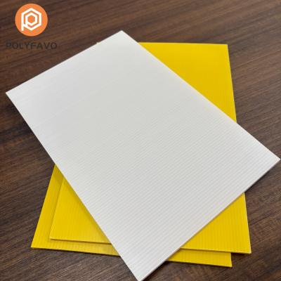 China Cellular Polypropylene Sheet Bottle Tray, Corrugated PP Bottle Divider Insert, Lightweight Protective Packaging Tray for sale