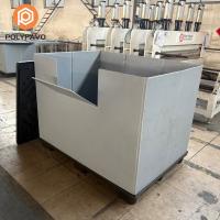 China Custom Design Collapsible Crate, Plastic Pallet Container Made to Drawing, Injection Blow Molded Lid and Base 10mm 12mm for sale