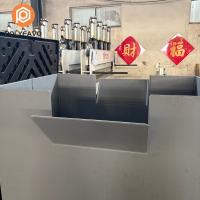 China Custom Design Collapsible Crate, Plastic Pallet Container Made to Drawing, Injection Blow Molded Lid and Base 10mm 12mm for sale