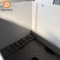 China Sleeve Pack Coaming Box with EVA Foam Liner, Two C Type Spliced Panels Foldable, Returnable Pallet Container Stackable for sale