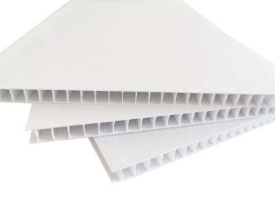 China 15mm 4x8 Flexible PP Flute Board Recyclable Waterproof for Outdoor for sale