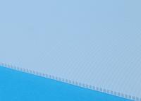 China Countertop Transparent Template PP Plastic Hollow Sheet for sale