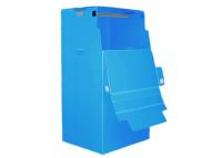China Moving Wardrobe 5mm Metal Bar Corrugated Plastic Box for sale