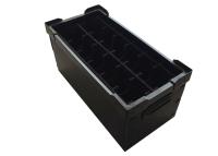 China Antistatic Divider 5mm ESD Corrugated Plastic Box for sale