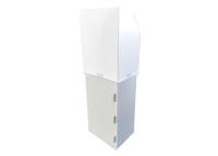 China Polling Table Collapsible Corrugated Plastic Box for sale