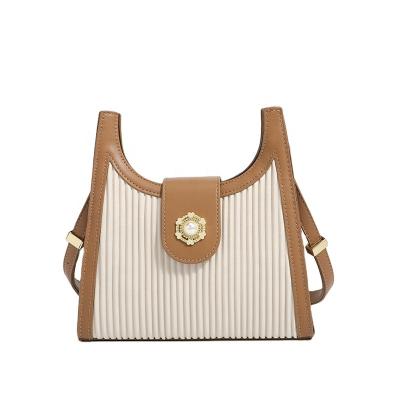 China Waterproof Luxury Bags Women Sling Bag Soft Leather Top Quality Handbags Leather Cross - Body Bag for sale