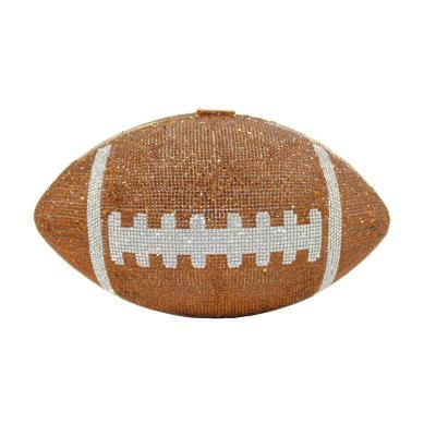 China Evening Clutch Bags Diamond Clutch Women Purse Bling Rhinestone Rugby Bag Purse Money Bag Party Evening Purse Clutch Bag for sale