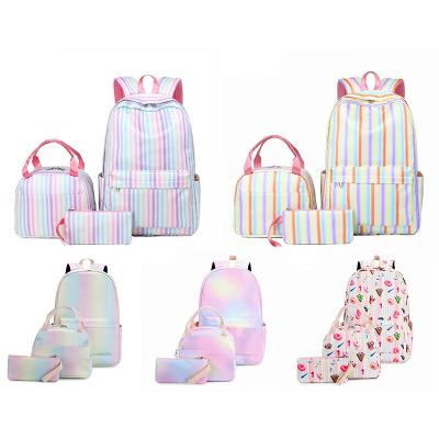 China OEM/ODM Waterproof Factory Direct Kids 3pcs/sets Children's Backpacking School Bags With Lunch Bags for sale