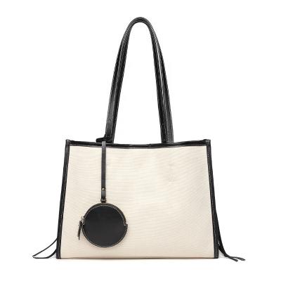 China High Quality Fashion Handbags Woman Bags Luxury Famous Brands Canvas Tote Bags With Custom Printed Logo for sale