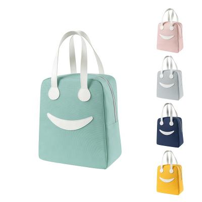 China Who respects the environment. Durable.insulated Custom Design Cute Folding Outdoor Picnic Cooler Bag Thermal Kids Insulated Lunch Bag for sale