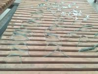 China Rectangular 5mm Custom Beveled Glass , Curve / Flat Bevelled Glass Panels for sale