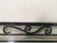 China Galvanized Wrought Iron Glass 22