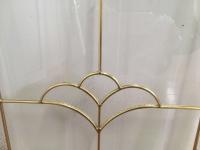 China Metal Frame Cabinet Door Glass Panels Moisture Proof Board Plywood for sale