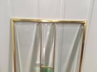China Hollow Tempered Beveled Glass , Keep  Warm Bevelled Glass Door Panels for sale