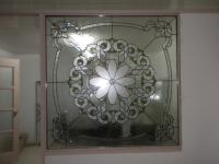 China Thermal Insulation Decorative Bathroom Window Glass 1.6-3 Cm Thickness for sale