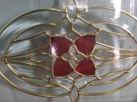 China Mosaic Decorative Glass Panels , Energy Saving Decorative Glass Sheets for sale