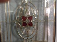 China Clear Bevel Glass Door Panels Thermal Sound Insulation Various Shape for sale