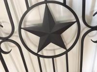 China Decorative Iron And Glass Doors For Entry Doors 15.5*39.37 / Custom Size for sale
