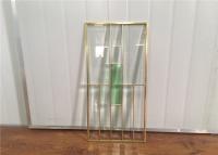 China Hollow Tempered Beveled Glass , Keep  Warm Bevelled Glass Door Panels for sale