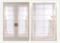China Insulated Low E Sliding Glass Door For Home  Rectangle / Square Shape for sale