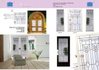 China Tempered Safety Glass Sliding Door , Black Patina Internal Glass Sliding Doors for sale