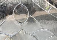 China Float Tempered Decorative Panel Glass For Architectural Door Flat Edge for sale