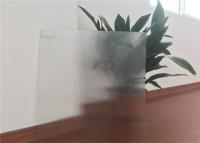 China Clear Decorative Patterned Glass Antifouling Anti Scouring Hinder Vision for sale