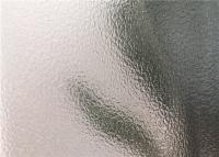 China Opaque Decorative Patterned Glass 3.2 Mm Thickness Brass / Nickel / Patina for sale