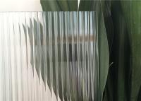 China Opaque Decorative Patterned Glass Chrome / Black Chrome / Satin Nickel Electroplating for sale