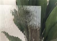 China Figured Decorative Patterned Glass 90% Transmittance 3.2 Mm Ultra Clear Type for sale