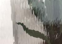 China Figured Decorative Patterned Glass 90% Transmittance 3.2 Mm Ultra Clear Type for sale