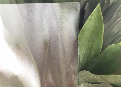 China Anti Scouring Decorative Patterned Glass For Bathroom / Kitchen / Living Room for sale