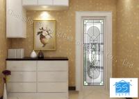 China Insulated Glass Panel For Doors , Agon Filled Privacy Oval Entry Door Glass Inserts for sale
