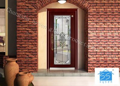 China Soundproof French Decorative Door Panel Inserts Anti Knock 25 Mm Solid for sale