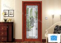 China Soundproof French Decorative Door Panel Inserts Anti Knock 25 Mm Solid for sale