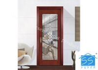 China Single Round Head Decorative Panel Glass For Entry Door Low E 3.2m Tempered for sale