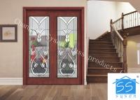 China Security Tempered Glass Panels , Architectural Decorative Door Glass Panels for sale