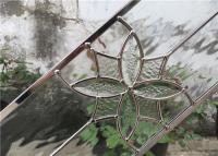 China Rust Proof Glass In Cabinet Doors , Stained Glass For Cabinet Doors Inserts for sale