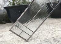 China Rust Proof Glass In Cabinet Doors , Stained Glass For Cabinet Doors Inserts for sale