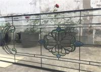 China Tempered Sliding Glass Door Powder Coated Smooth Surface 25.4 Mm Thickness for sale