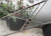 China Keep Warm Decorative Bathroom Window Glass 16-30 Mm Thickness Door Optional for sale