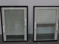 China Horizontal Pattern Blinds Between Glass , Aluminium Blinds For Door Window for sale