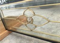 China Small Kitchen Cabinet Glass / Bevelled / Polished Glass A Balance Of Elements for sale