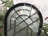 China Round Top Architectural Decorative Panel Glass , Solid Flat Tempered Glass Panels for sale