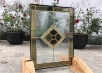 China Clear Decorative Glass Panels For Building , Decorative Glass Windows for sale