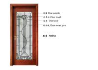 China Colorful Durable Enamel Painted Decorative Panel Glass For Apartment Home Pattern Surface for sale