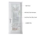 China Security Cabinet Door Decorative Glass 3.8 /4 / 4.5 / 4.8 / 5 / 6 / 8 / 10 Mm Toughened for sale