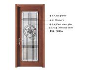 China Unbreakable Insulated Frosted  Kitchen Cabinet Glass IGCC / IGMA for sale