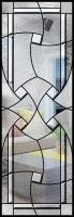 China Gorgeous Contemporary Beveled Edge Picture Frame Glass Tempered Technical Curve Flat Toughened Glass for sale